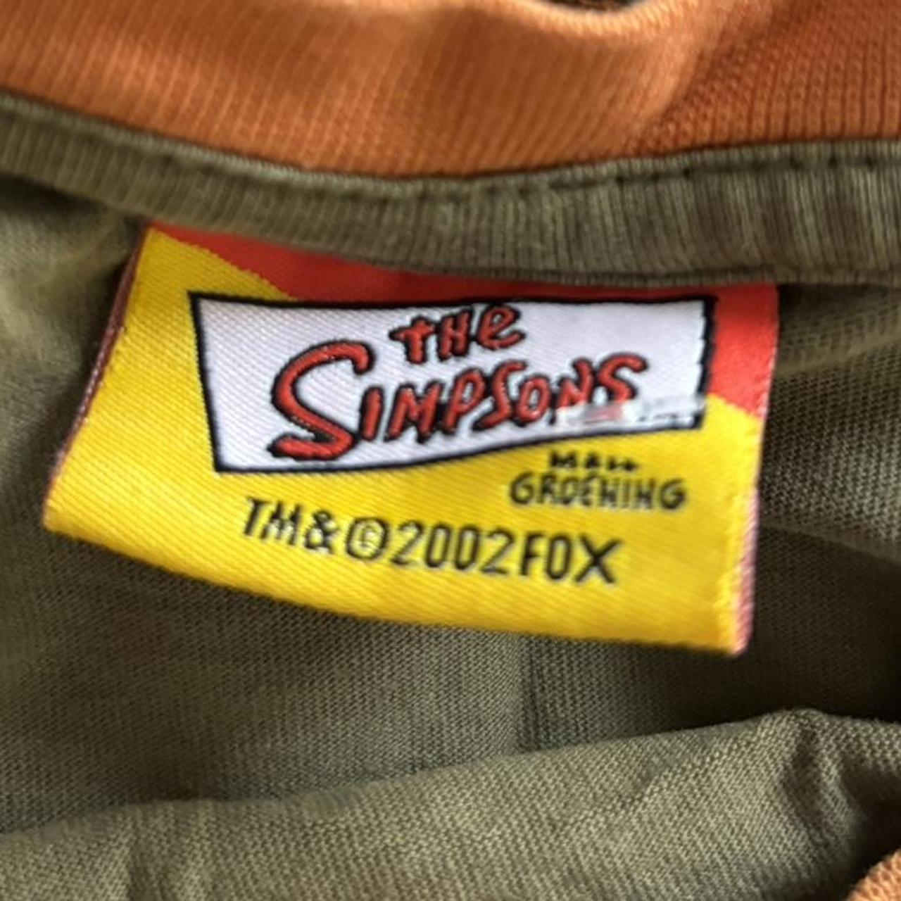 Y2k long sleeve Y2k vintage double layer Simpson... - Depop