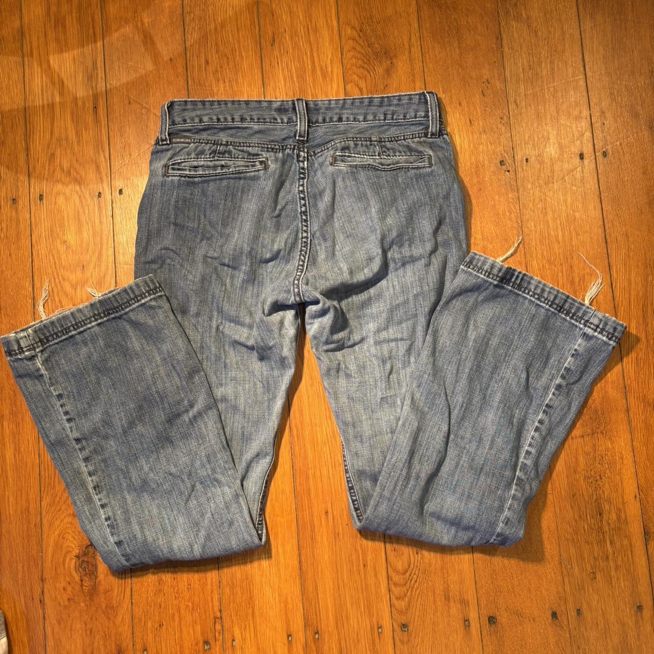 Y2k Low Rise Flarebaggy Jeans Brand Is Lynden Depop