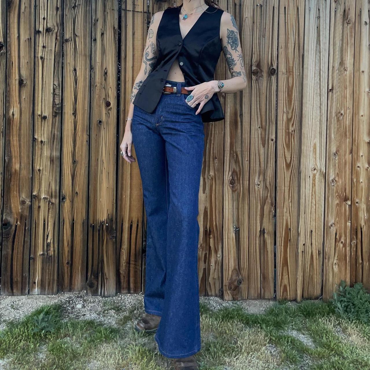 Vintage 60s 70s upcycled black vest Can be worn... | Depop