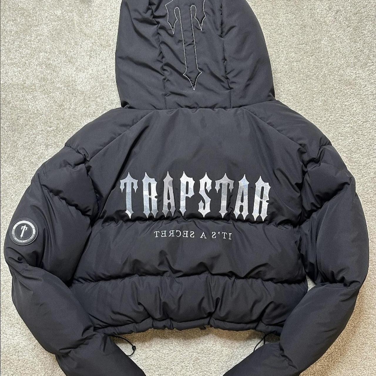 Trapstar Puffer Jacket Large but fits S/M BRAND NEW... - Depop