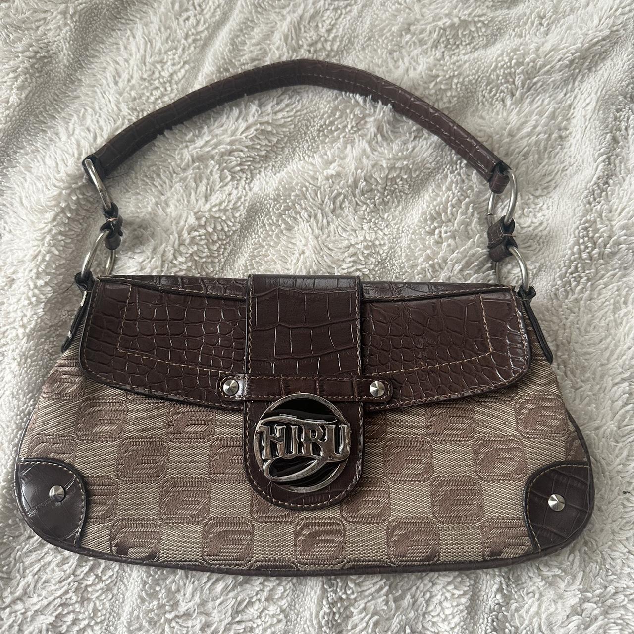 FUBU mini strap purse size zipper pocket #fubu #vintage - Depop
