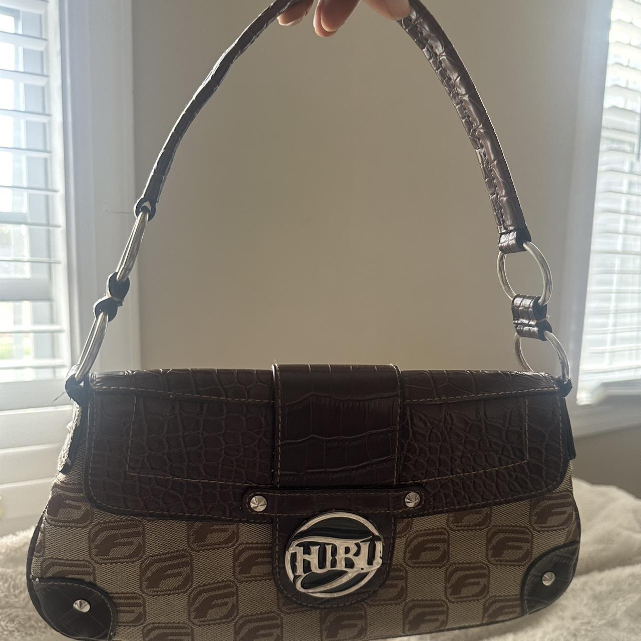 FUBU mini strap purse size zipper pocket #fubu #vintage - Depop