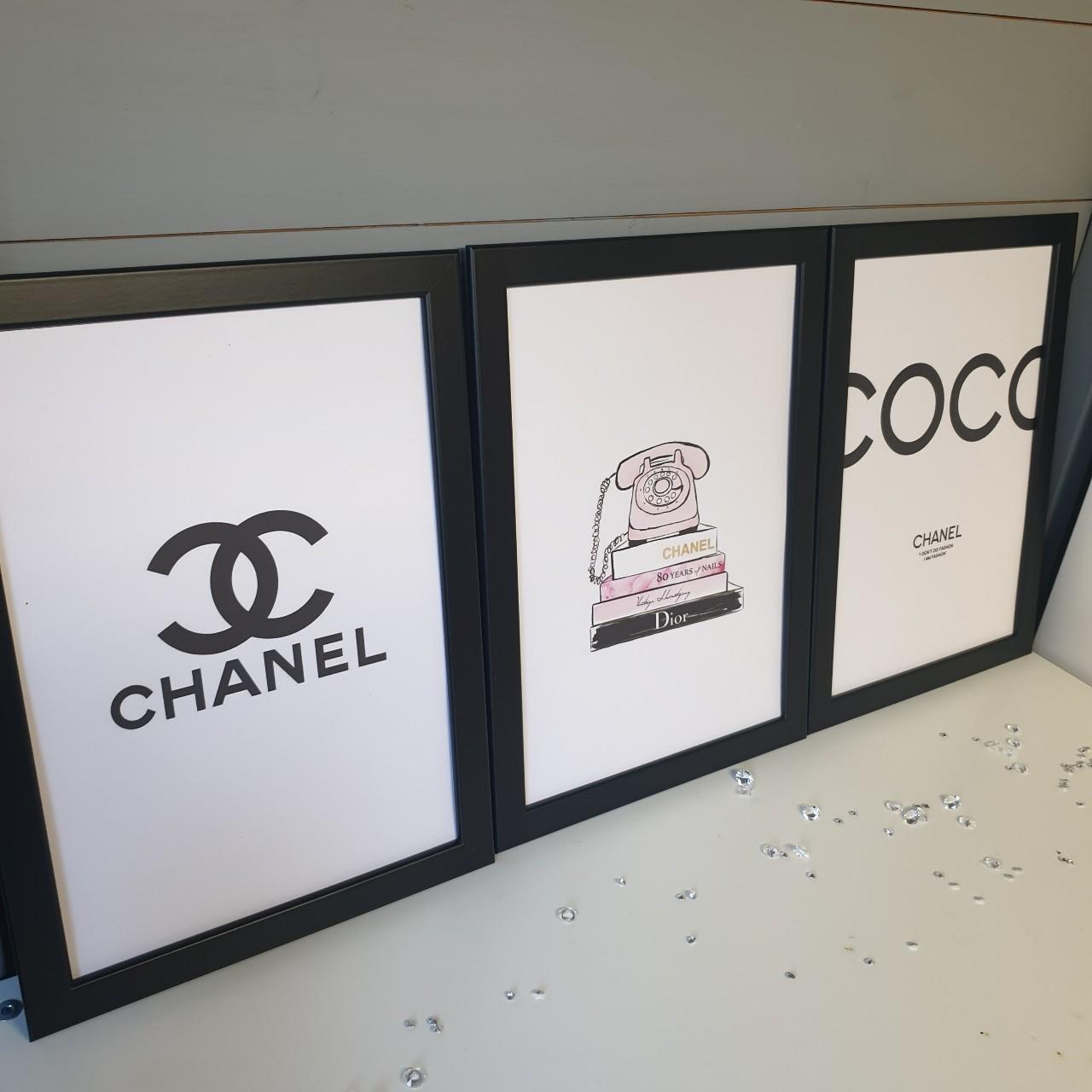 Frames including print and frame 1 for £7 2 for... - Depop