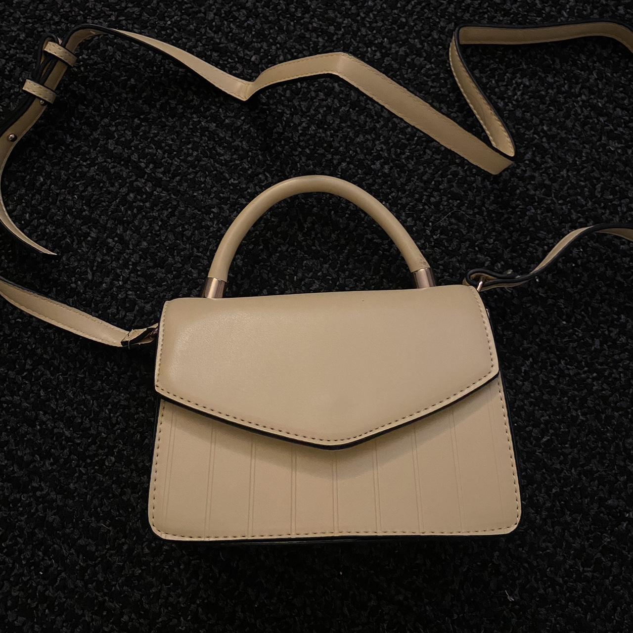 Pale Yellow bag Small pale yellow handbag from... - Depop