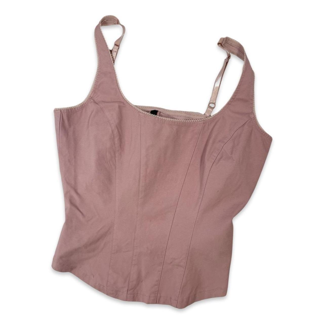 Vintage Y2K pastel bustier (M) This bustier is a... - Depop