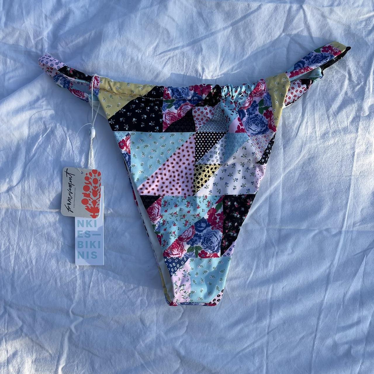 Frankies Bikinis Gabe Bikini Bottoms Size Small Depop