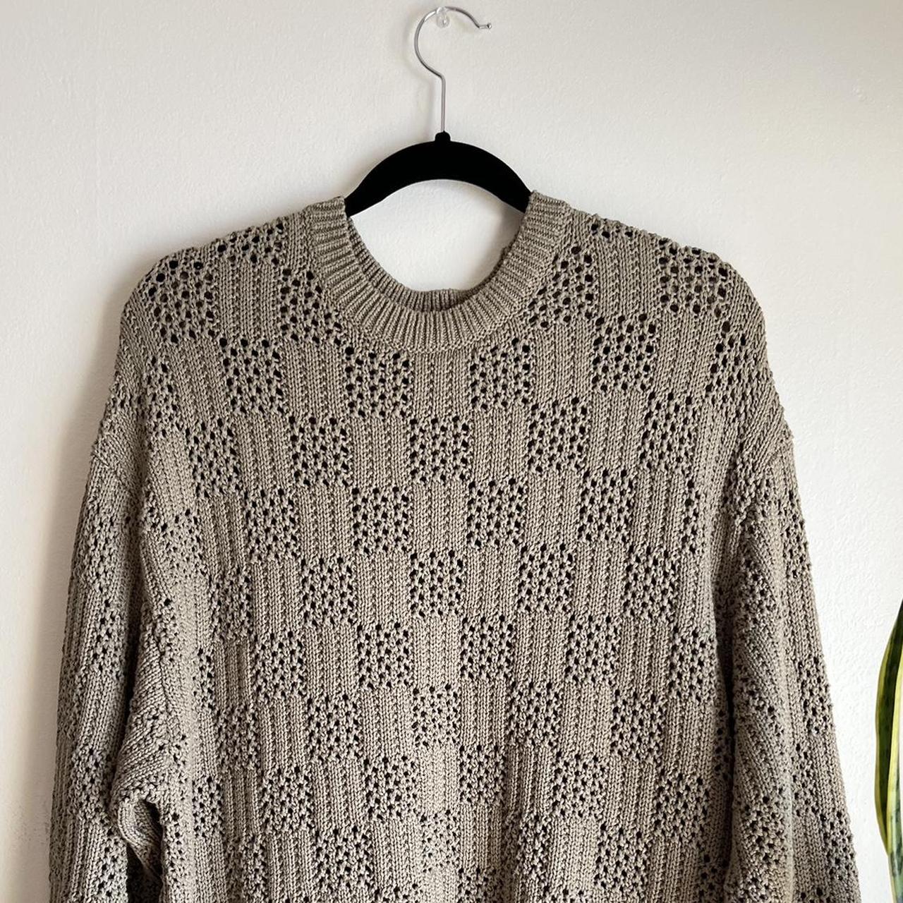 Weekday jumper! Barely worn. Olive green/taupe... - Depop