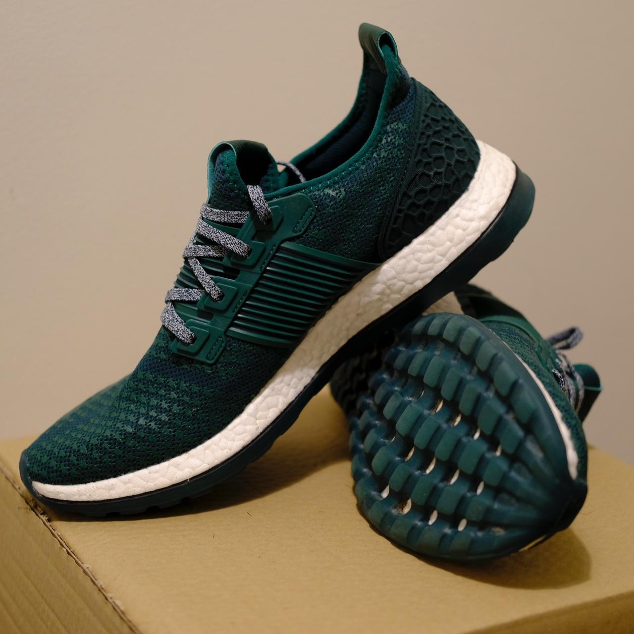 Adidas Men's Green Trainers | Depop