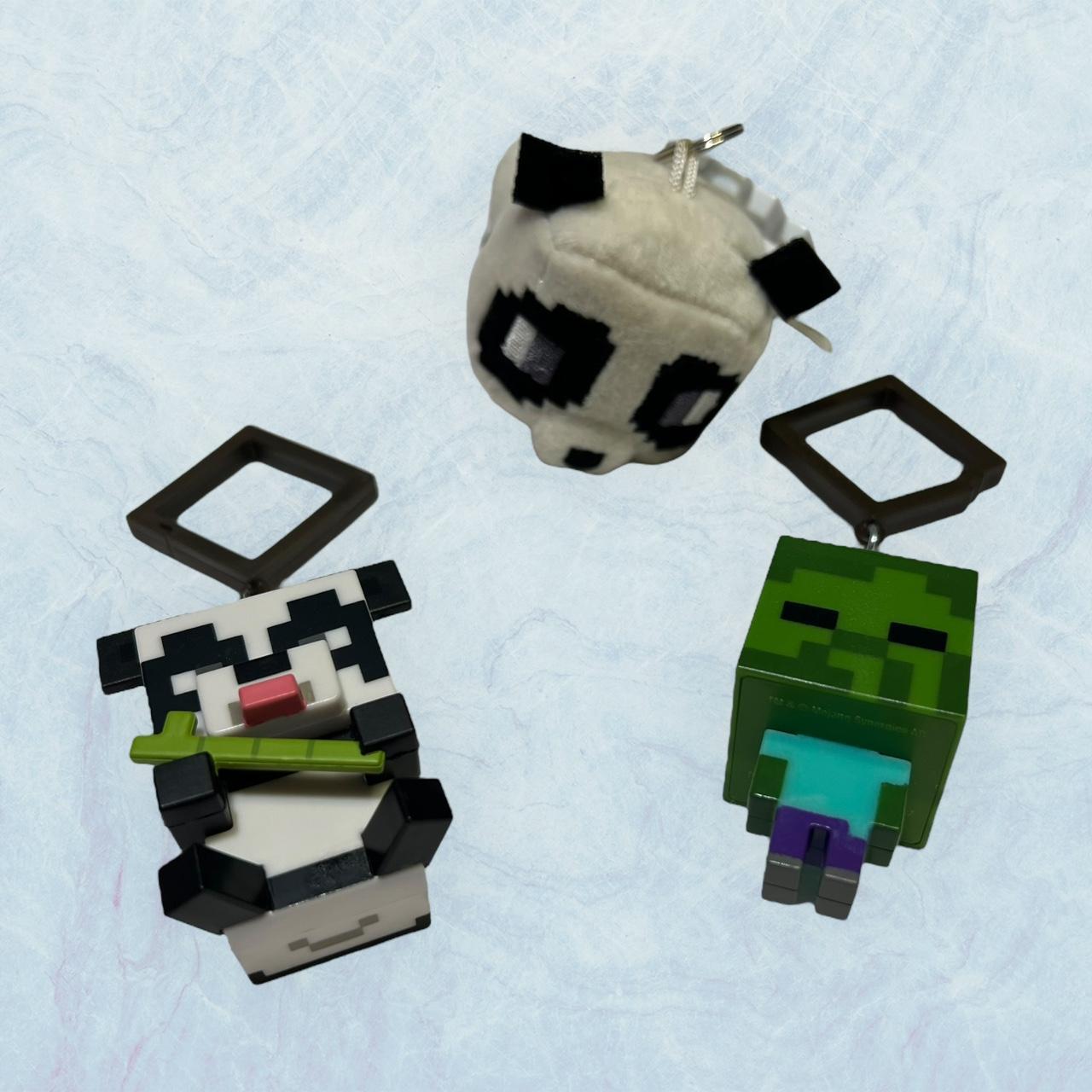 Lot of 3 Minecraft keychains/clips! includes: One... - Depop