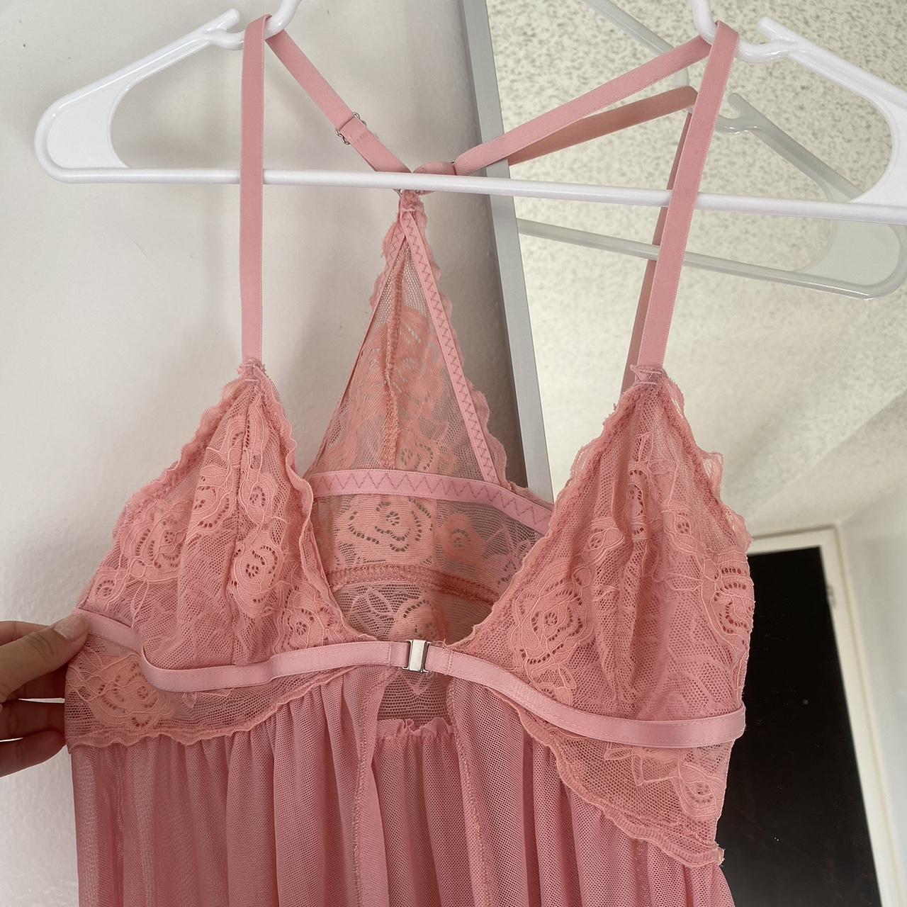 Dainty open front lingerie top -perfect condition... - Depop