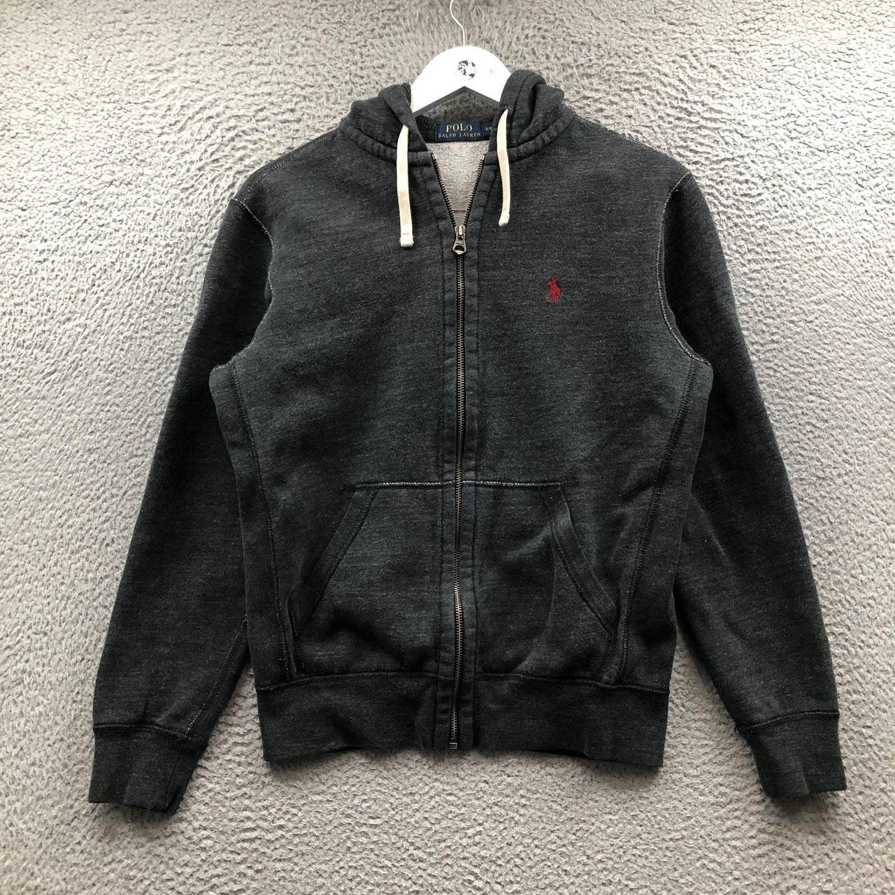 Polo Ralph Lauren Men's Grey Hoodie | Depop