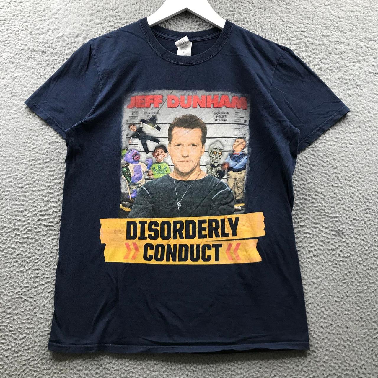 Disorderly Conduct Tour Jeff Dunham Gildan T-Shirt... - Depop