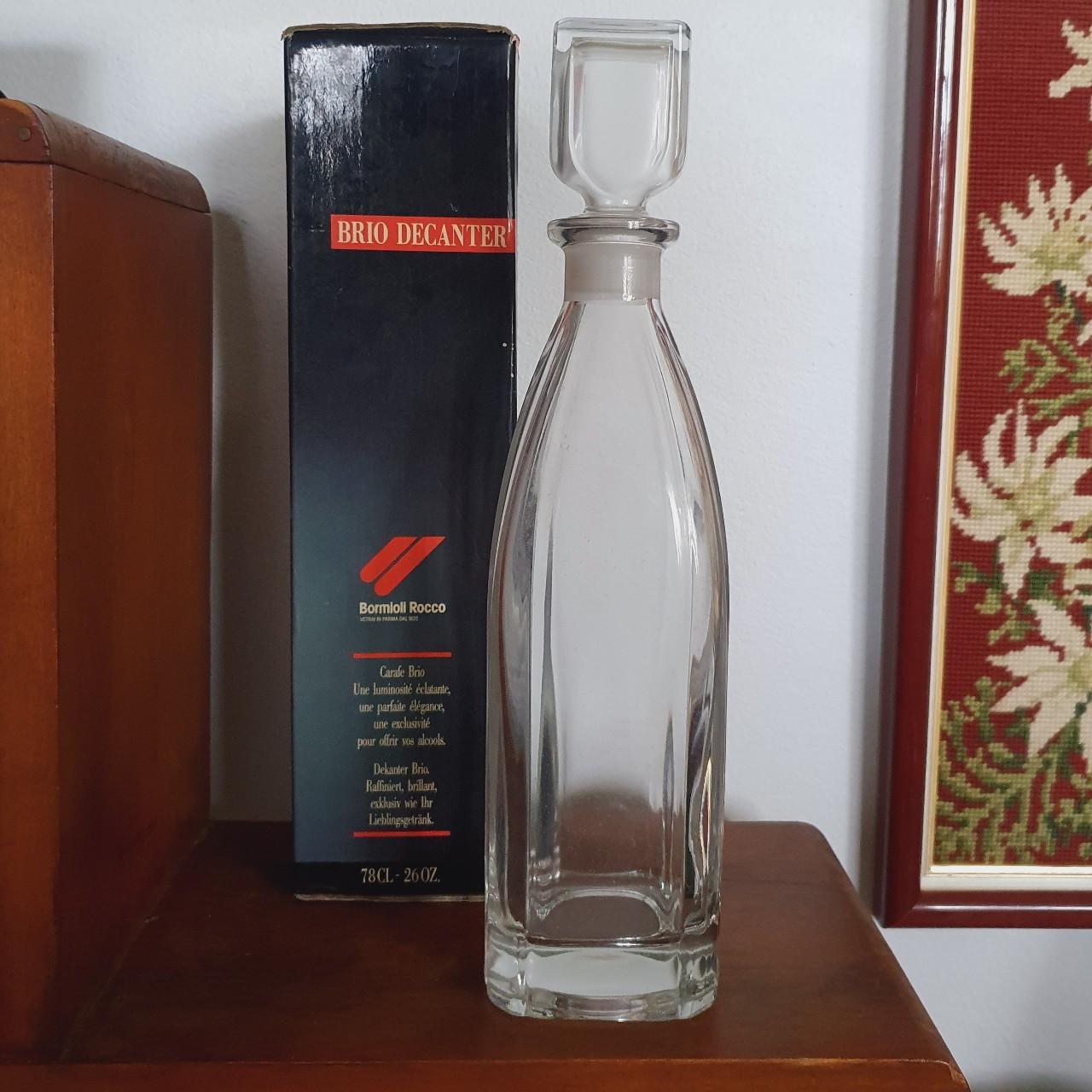 Bormioli Rocco Brio glass decanter In excellent... - Depop