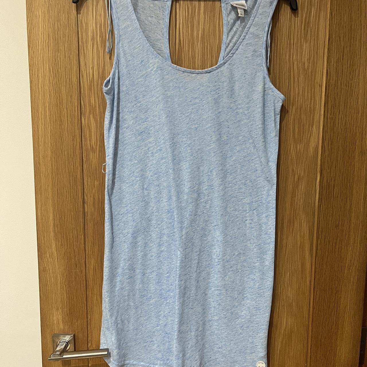 Brand New Soft Blue S14 knee Length Bench... - Depop