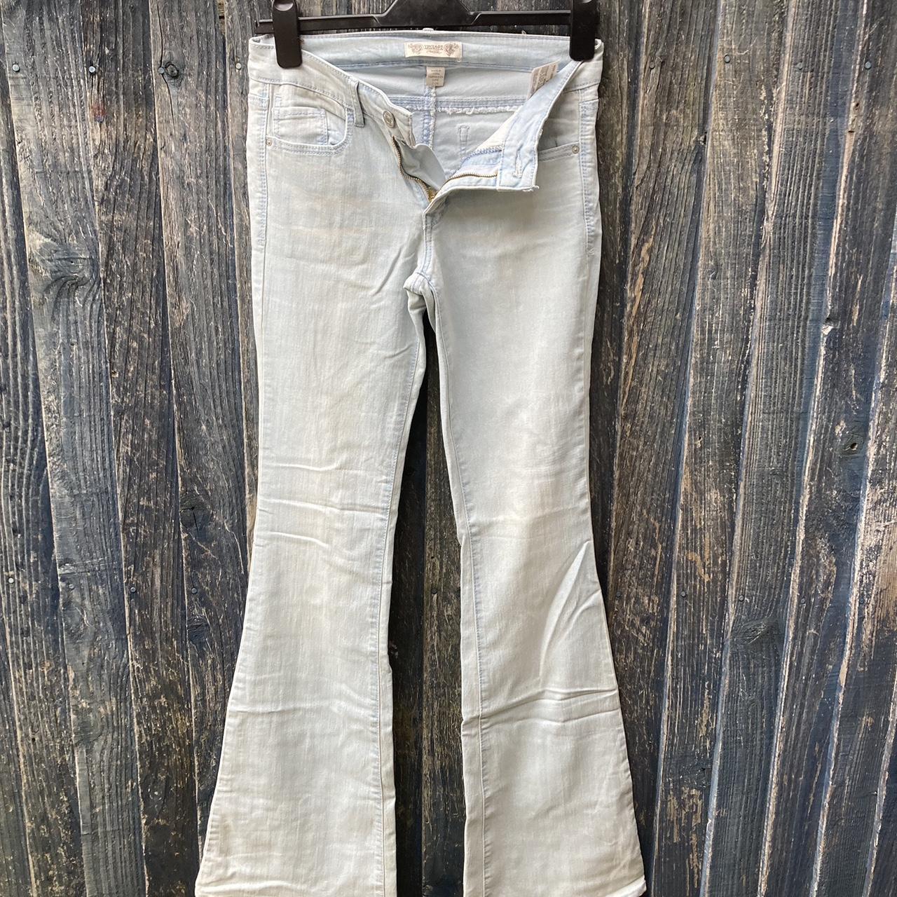 Soft light blue American Vintage jeans (S26 or S8)... - Depop