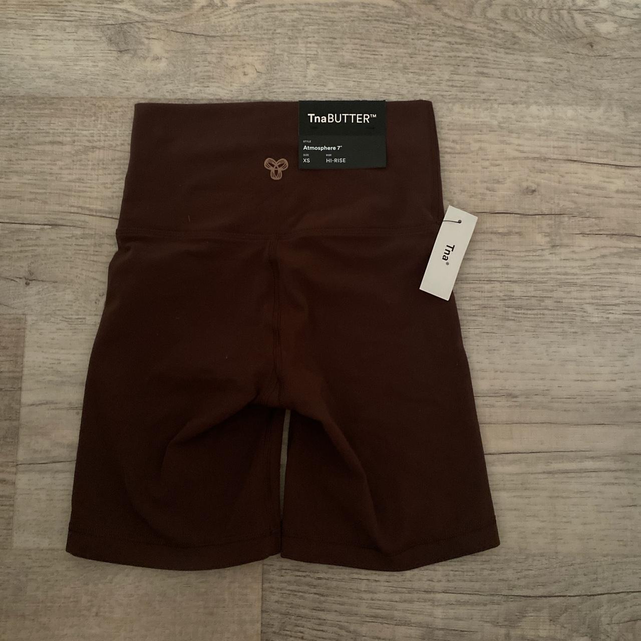 Aritzia Tna Butter Dark Brown Hi Rise Atmosphere Depop