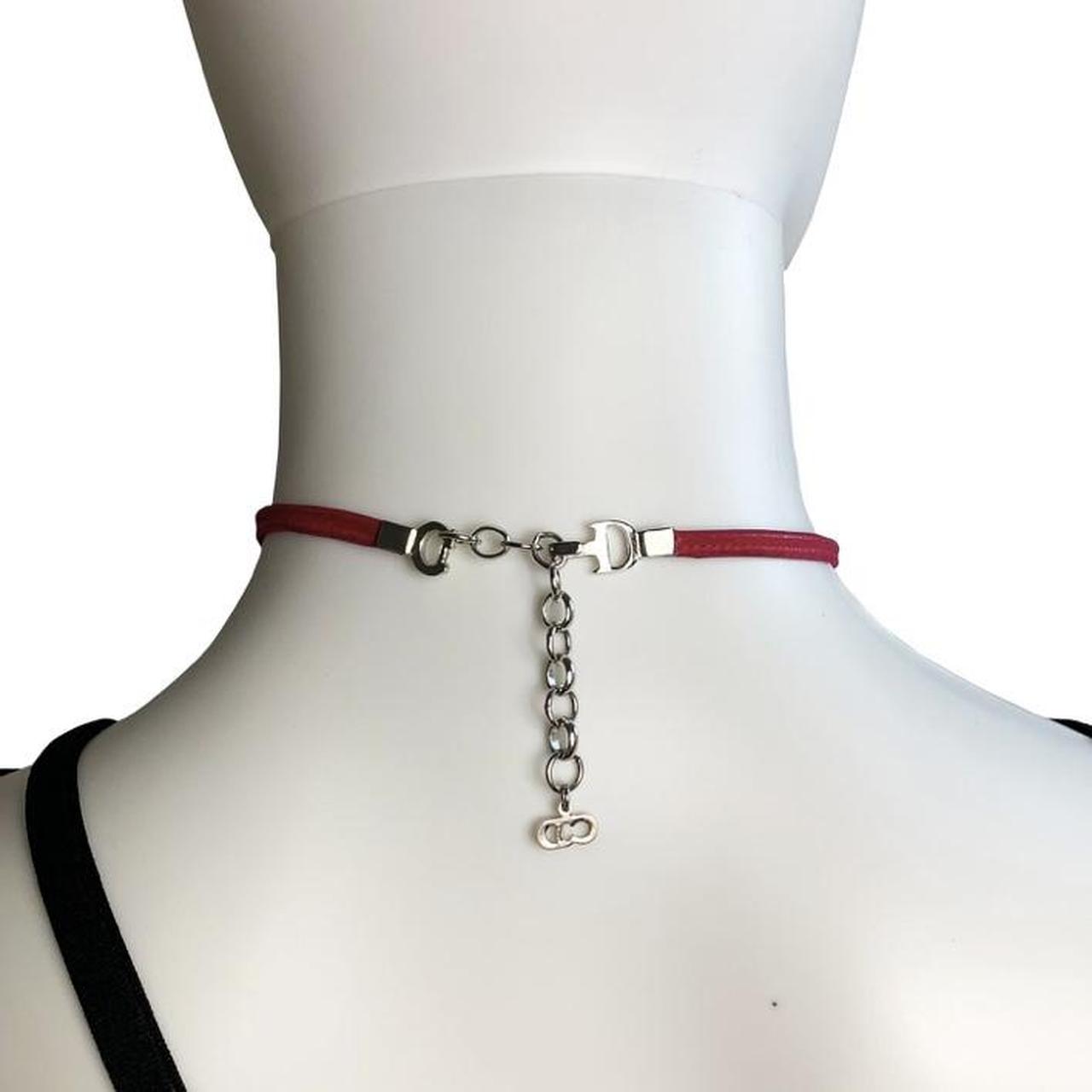 Spring Summer 2003 Christian Dior Choker - Pink... - Depop