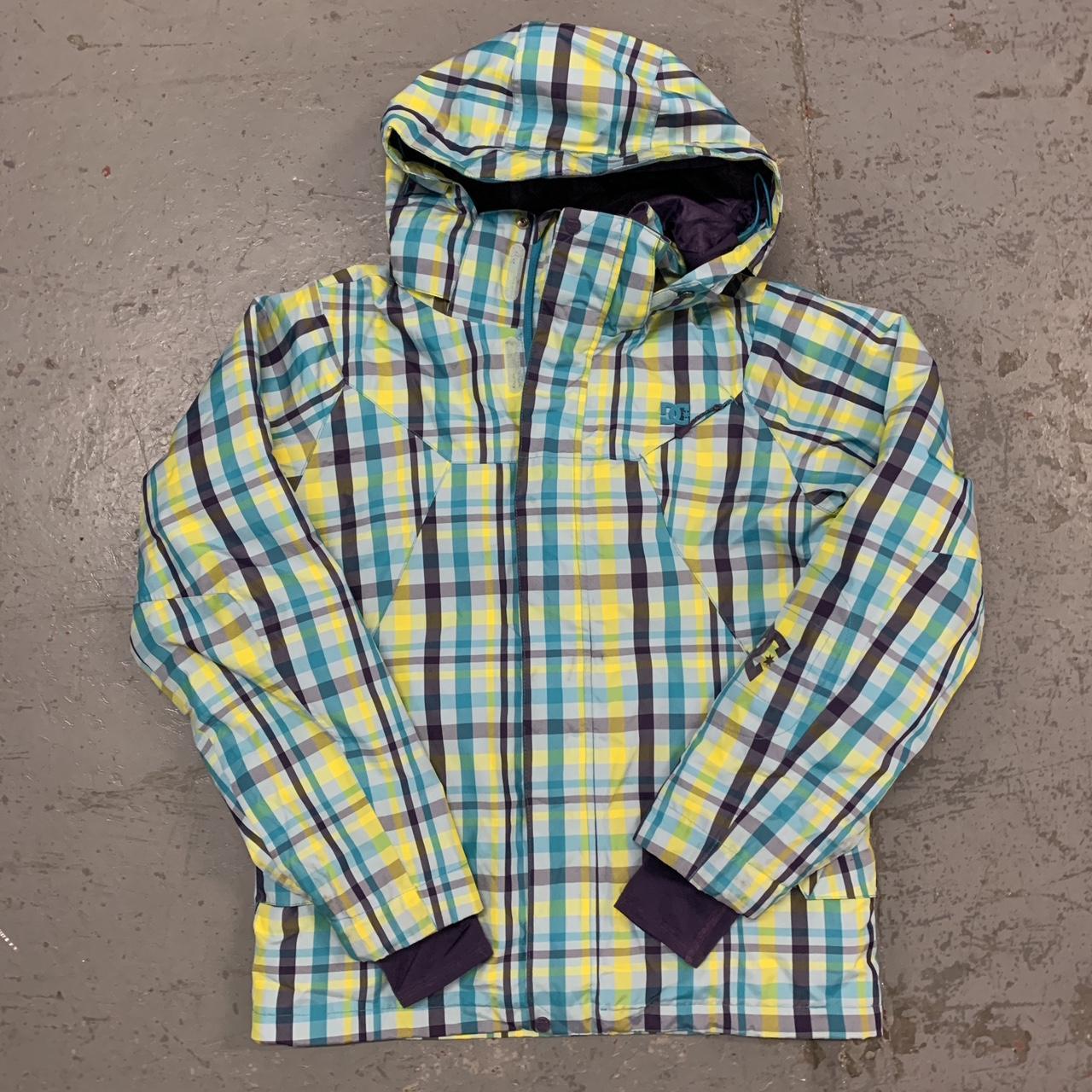 Vintage DC Puffer Jacket. Zip up padded waterproof... - Depop