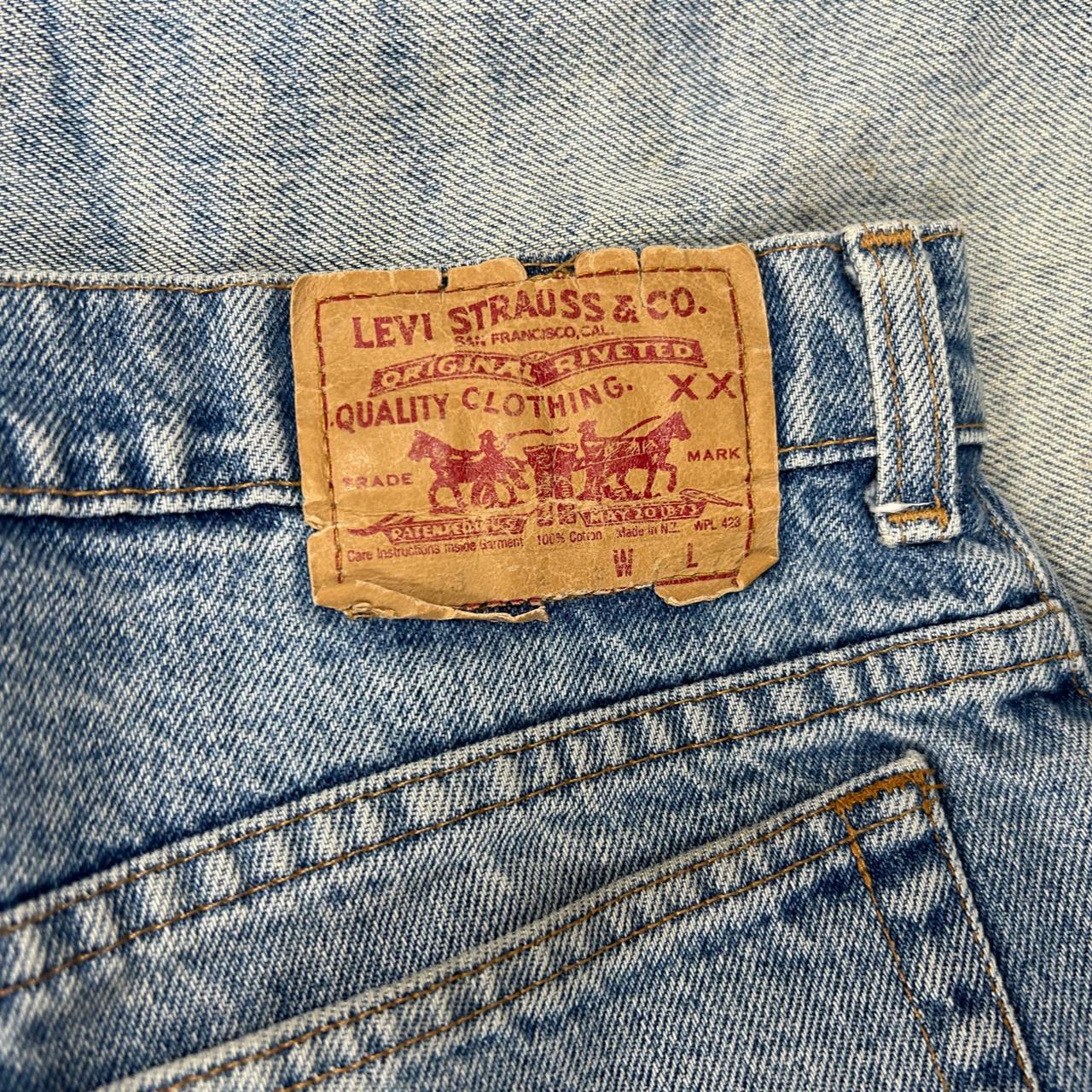 Levi's Shorts Levi Cut Off Denim Shorts Size is... - Depop