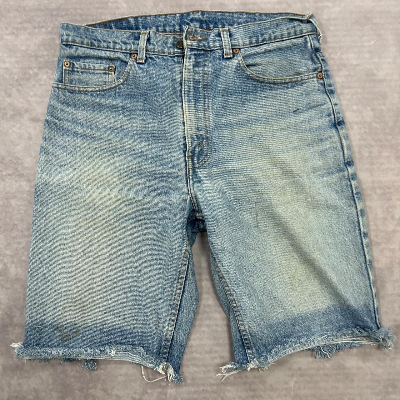 Levi's Shorts Levi Cut Off Denim Shorts Size is... - Depop