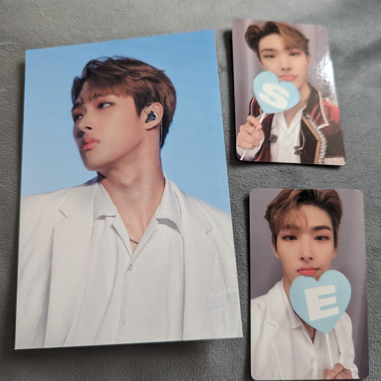 Ateez anniversary set. Mingi photocard set Can sell... - Depop