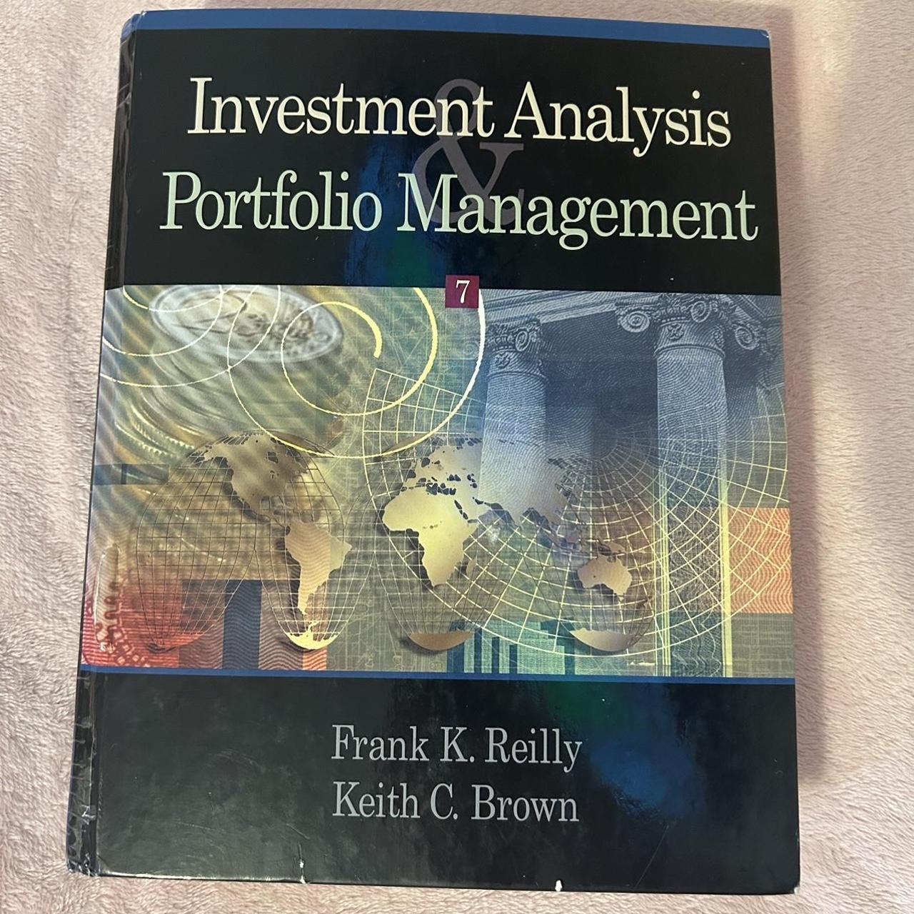 Investment analysis portfolio management 7th edition... - Depop