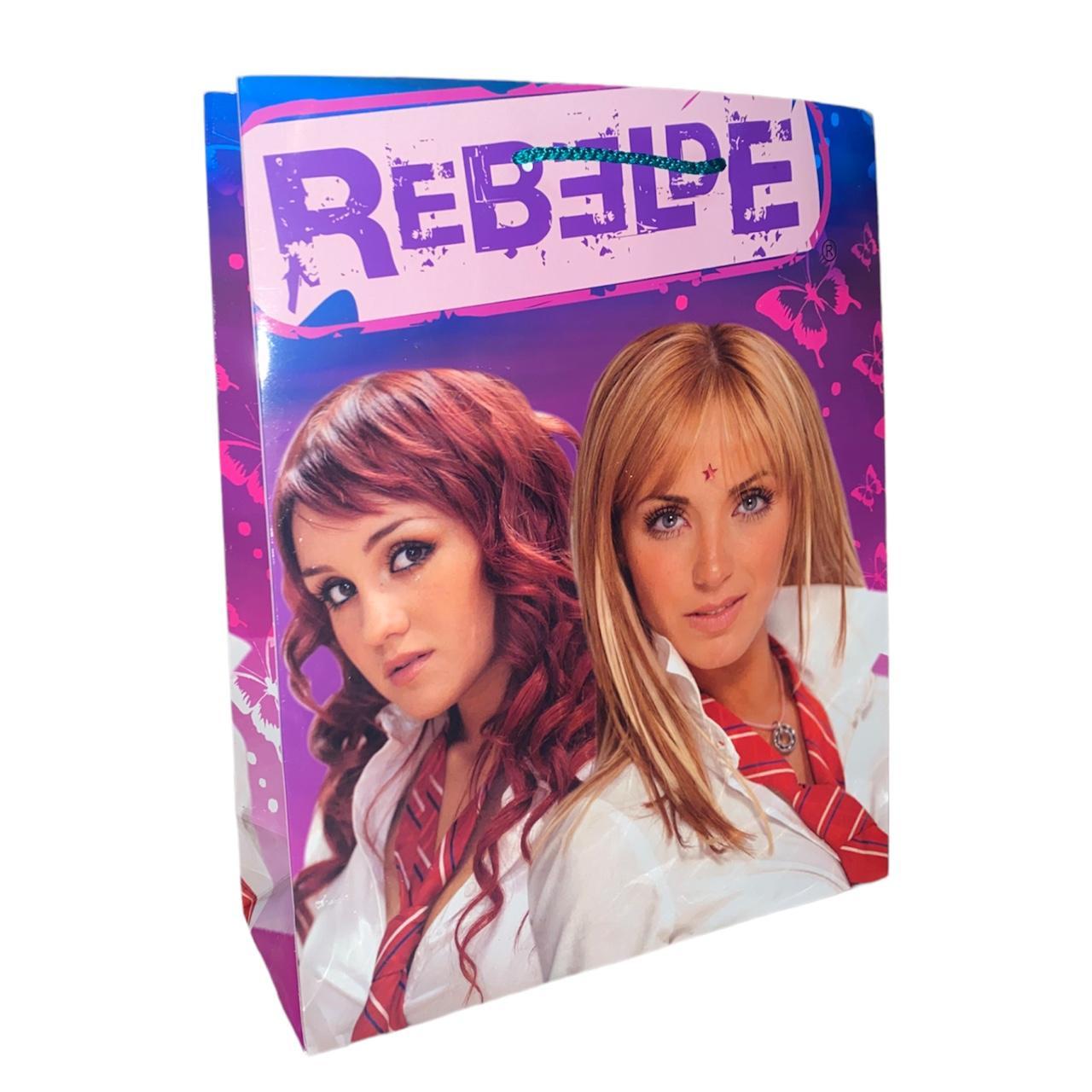 rare rebelde gift bag 11” width x 13” length depop... - Depop