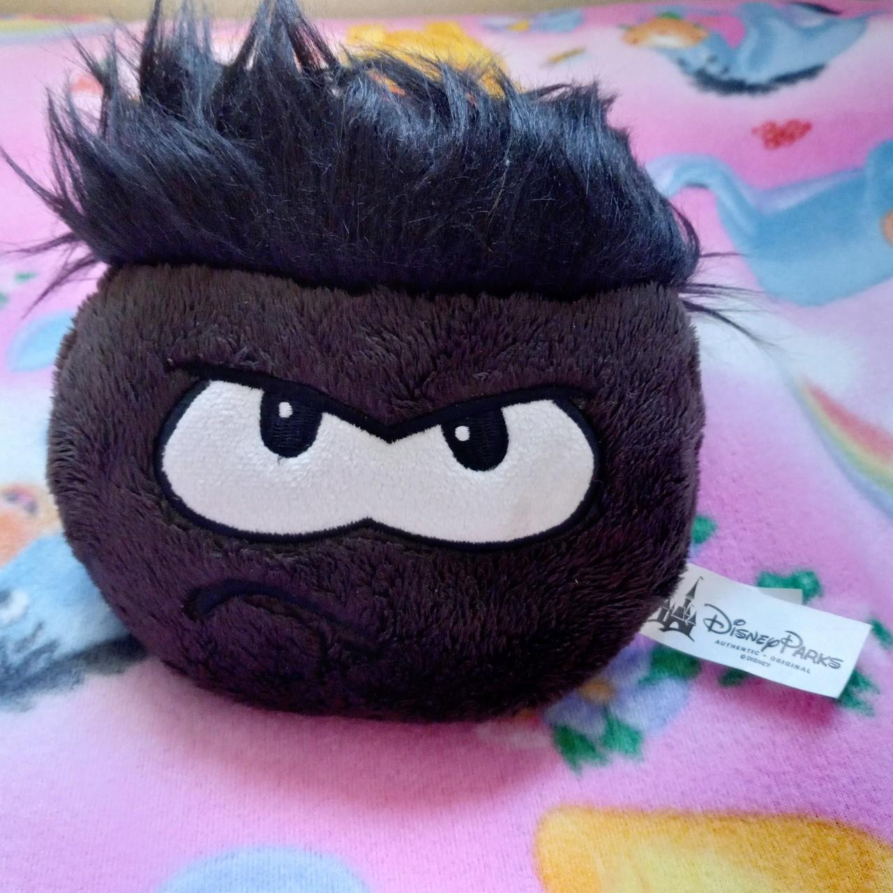Club penguin black puffle plush Size:... - Depop