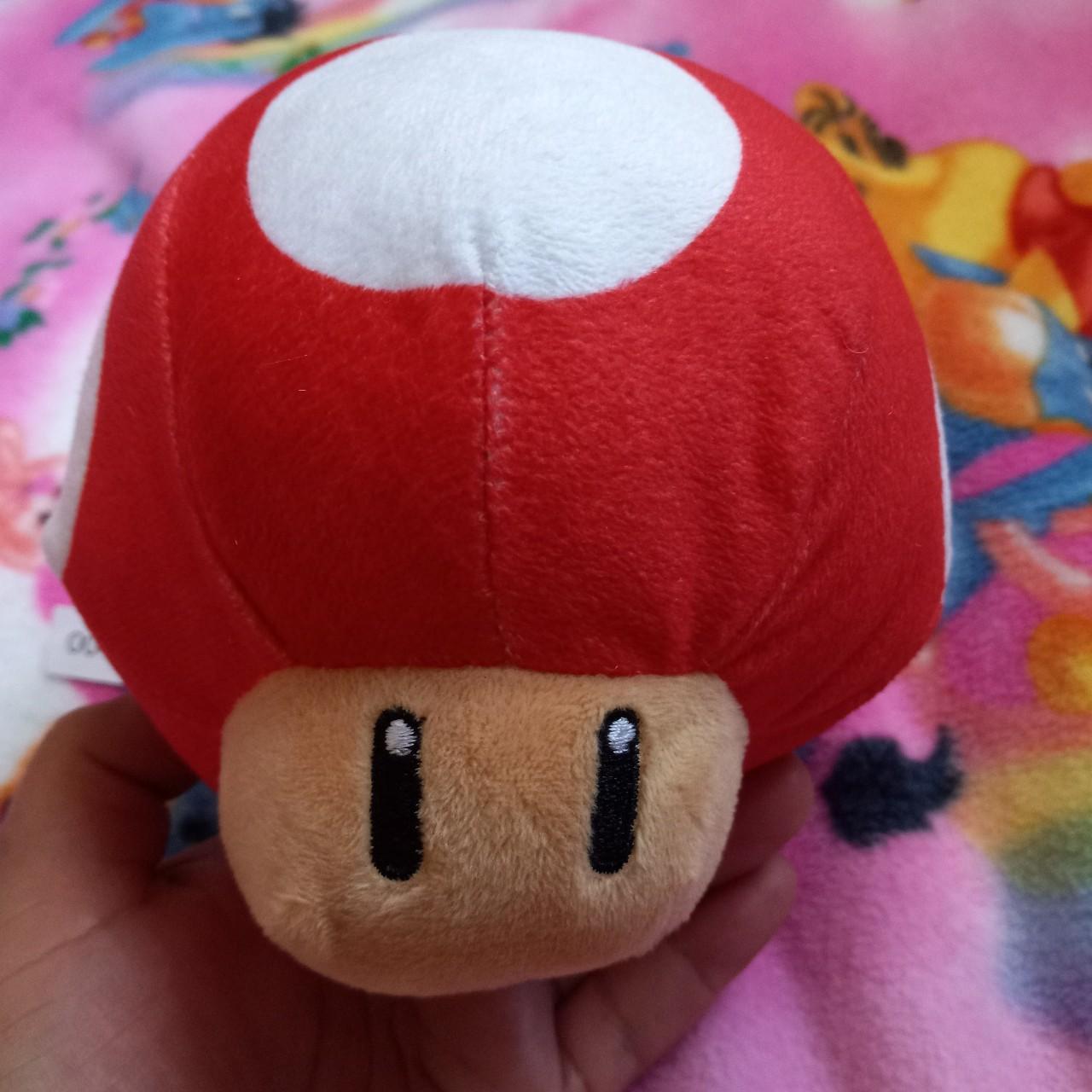 Red mushroom mario plush Size: 5" #mushroom... - Depop