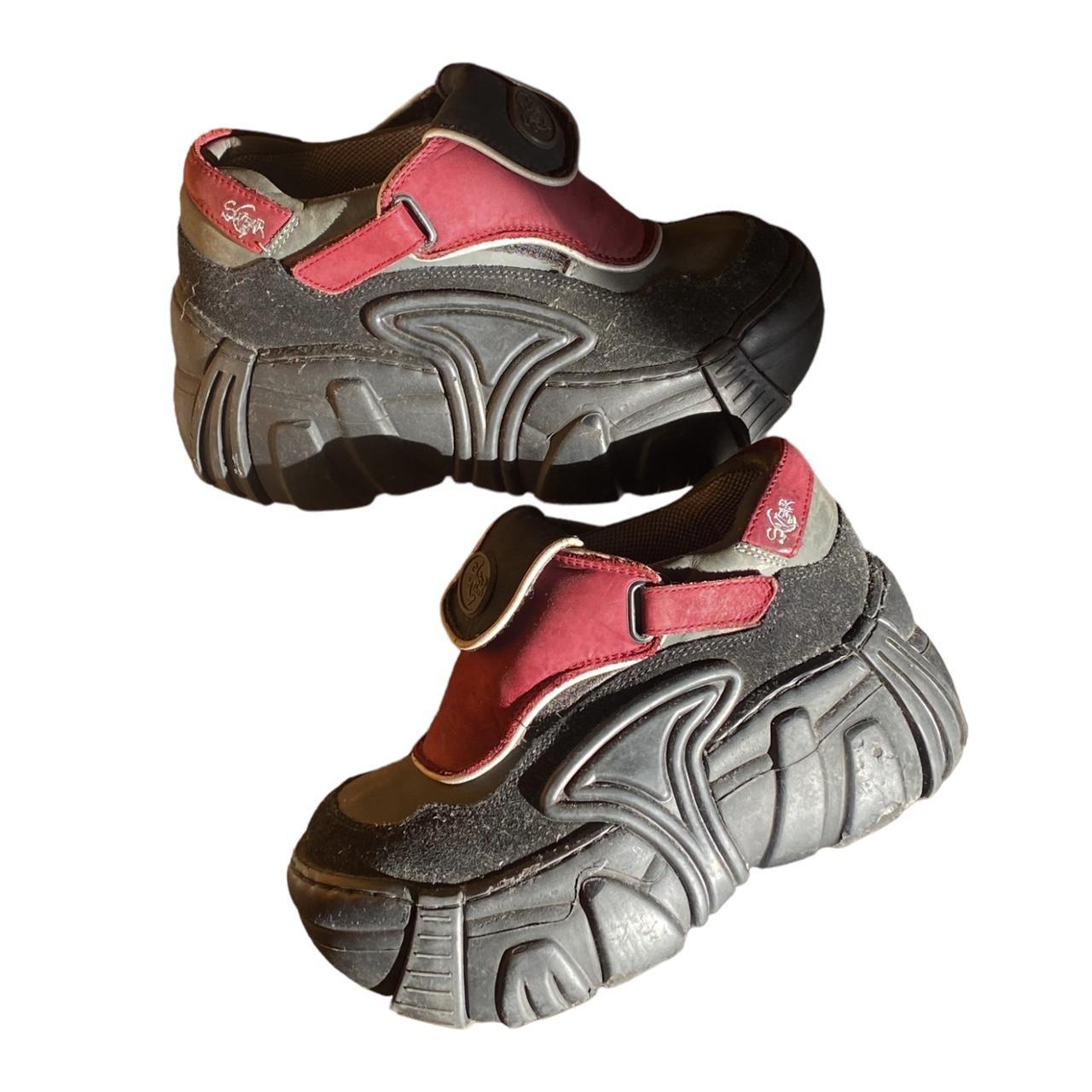 Swear London Men's Red and Black Boots | Depop