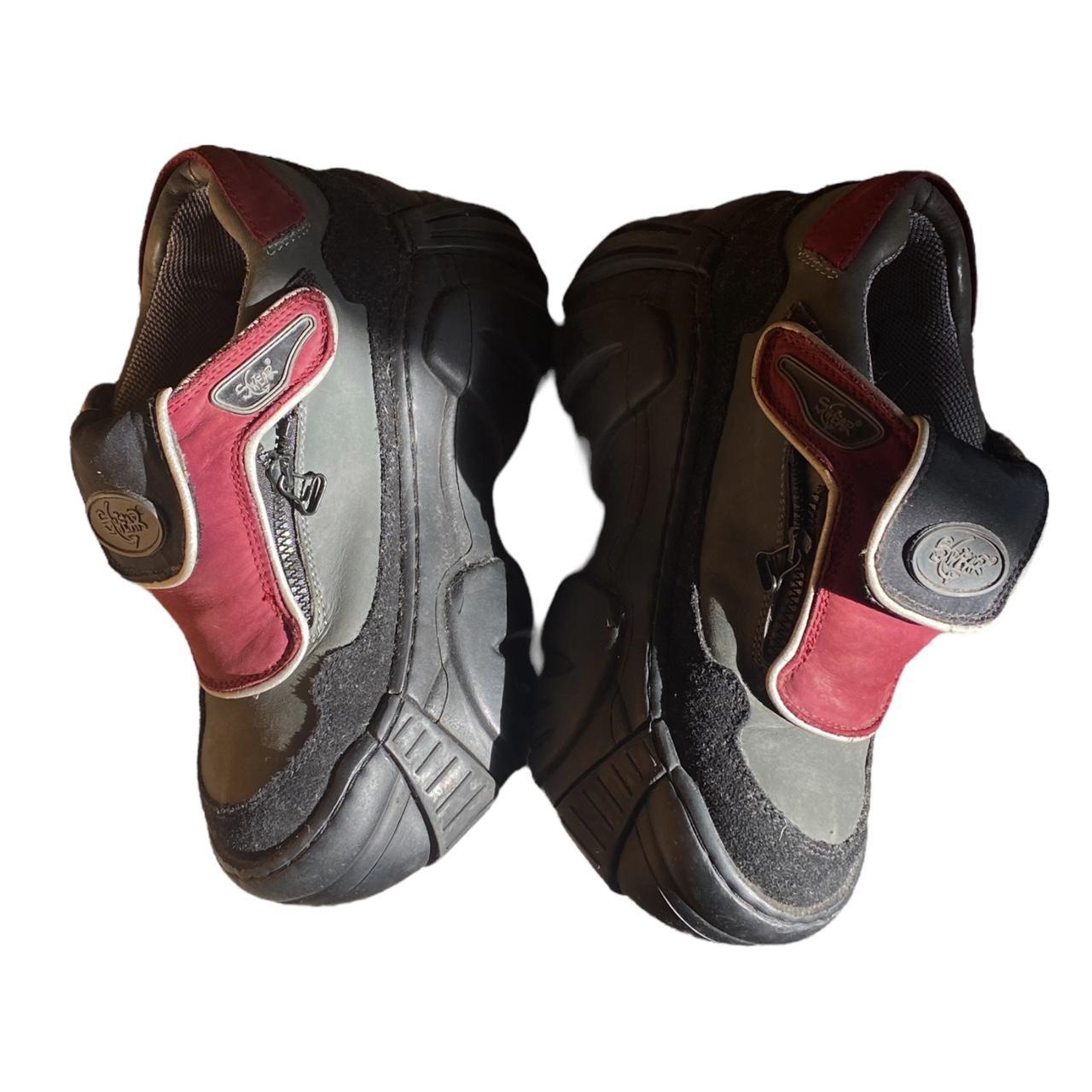 Swear London Men's Red and Black Boots | Depop