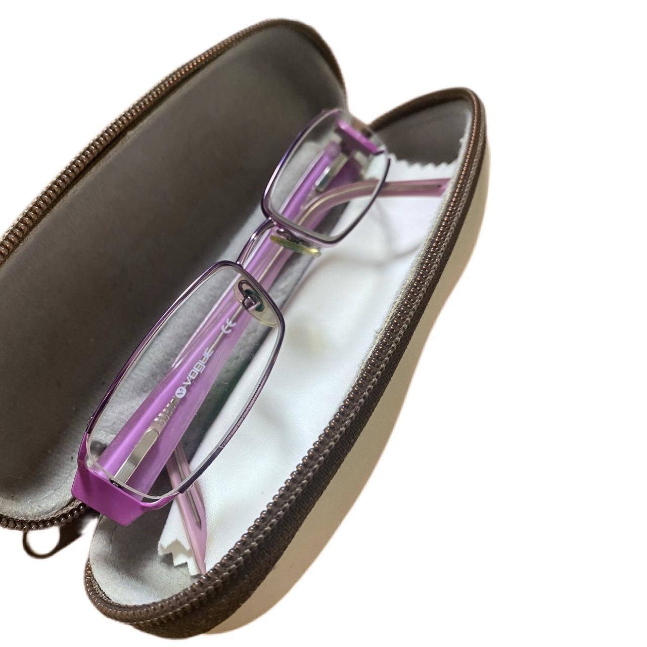 π Pink Vogue Rectangular Reading Glasses π Super Depop