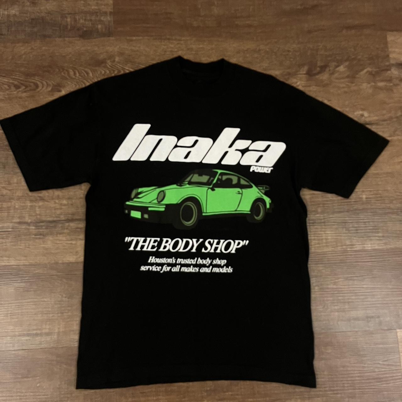 inaka power porsche tee , it’s a M but kinda fits a... - Depop