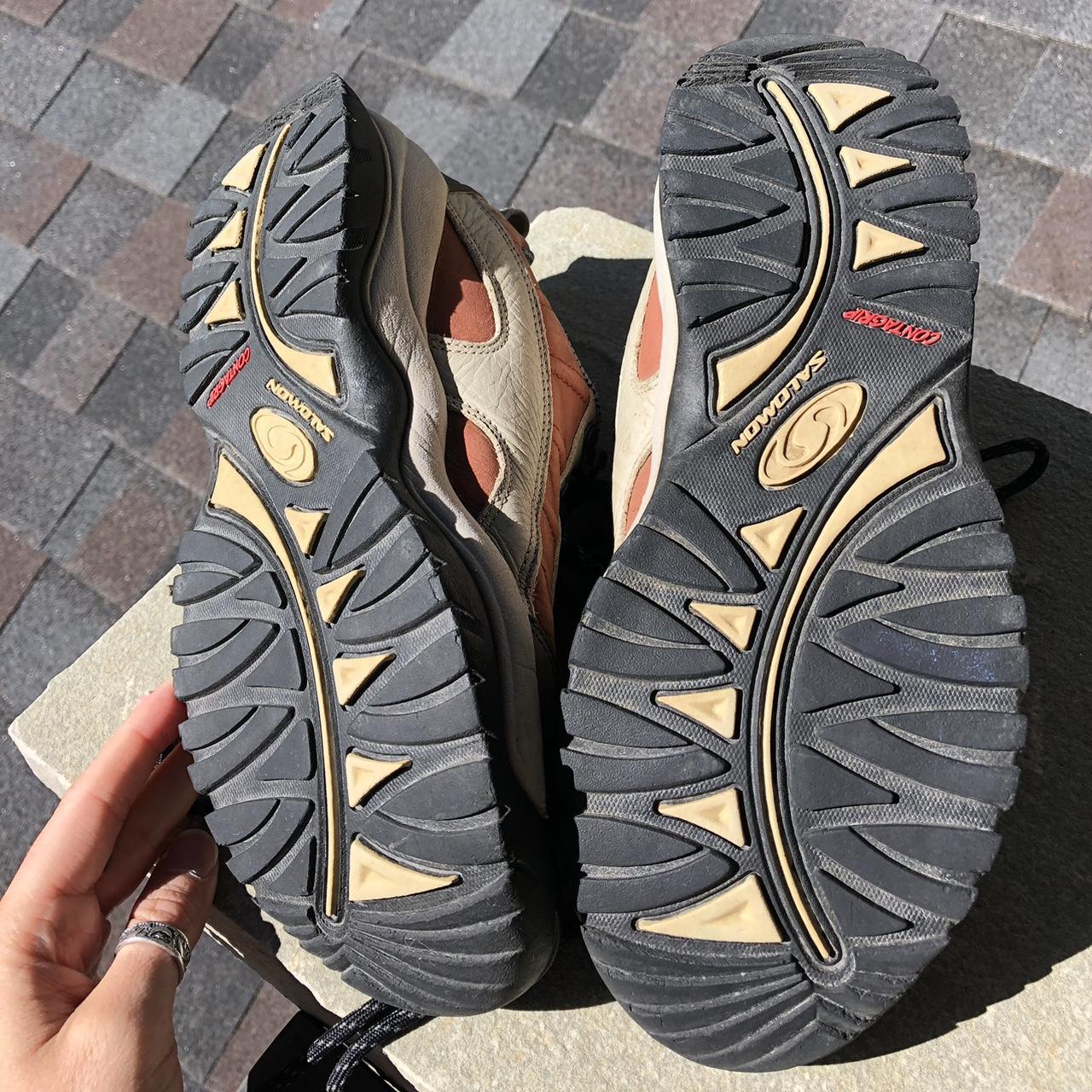 Vintage Rare Salomon Hiking Shoes 7 Super sick... - Depop