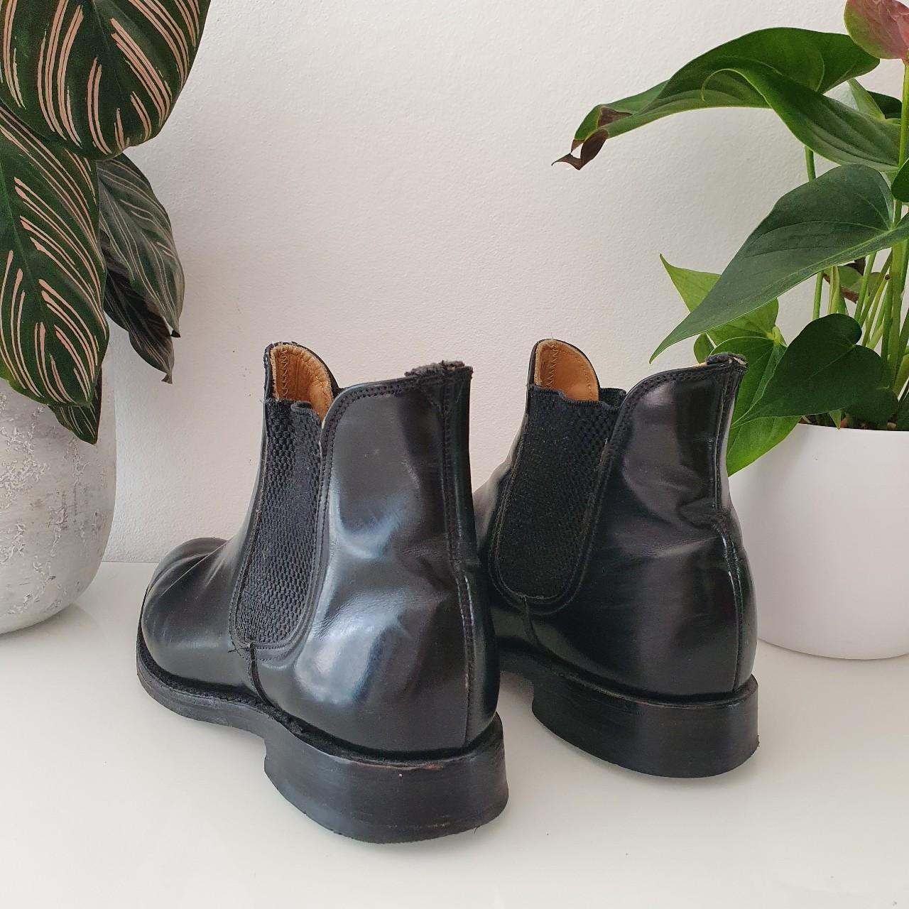 genuine patent leather loake classic chelsea... - Depop