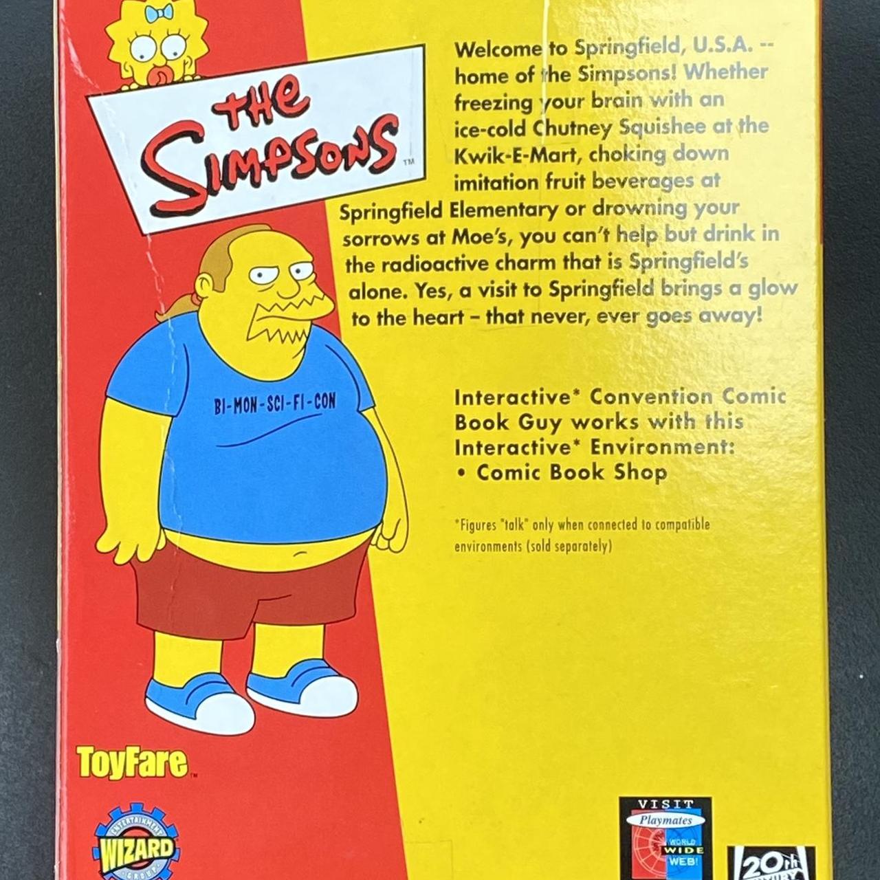 The Simpsons Convention Special Comic-Book Guy From... - Depop