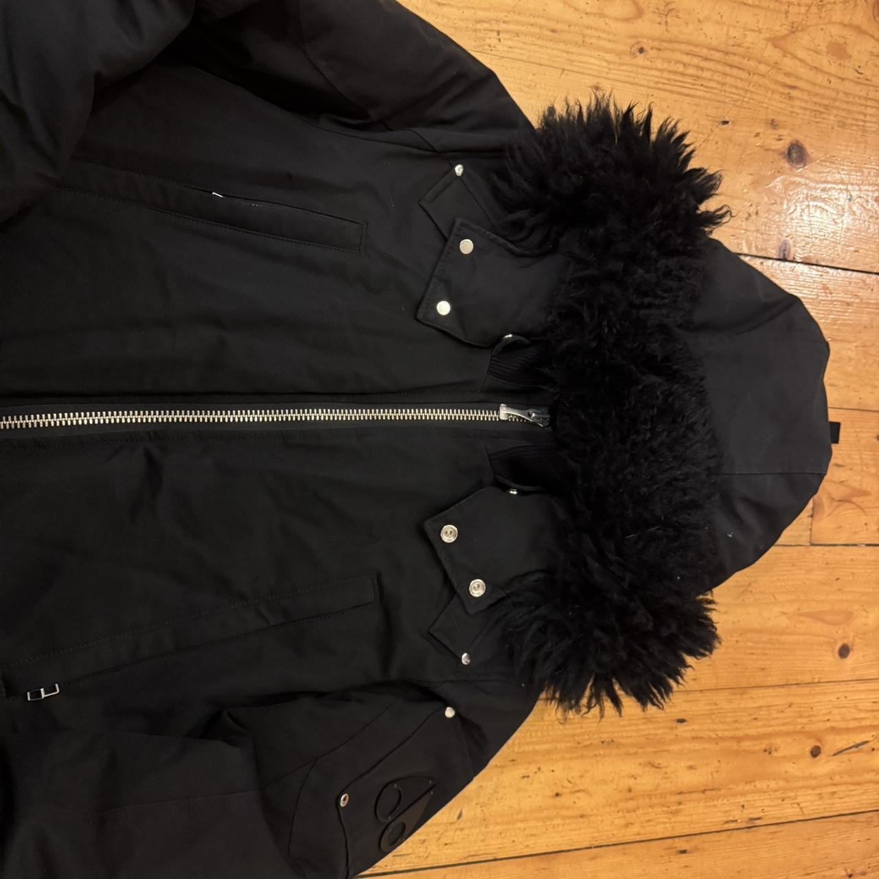 Moose Knuckles parka jacket, Black, 100% authentic.... - Depop