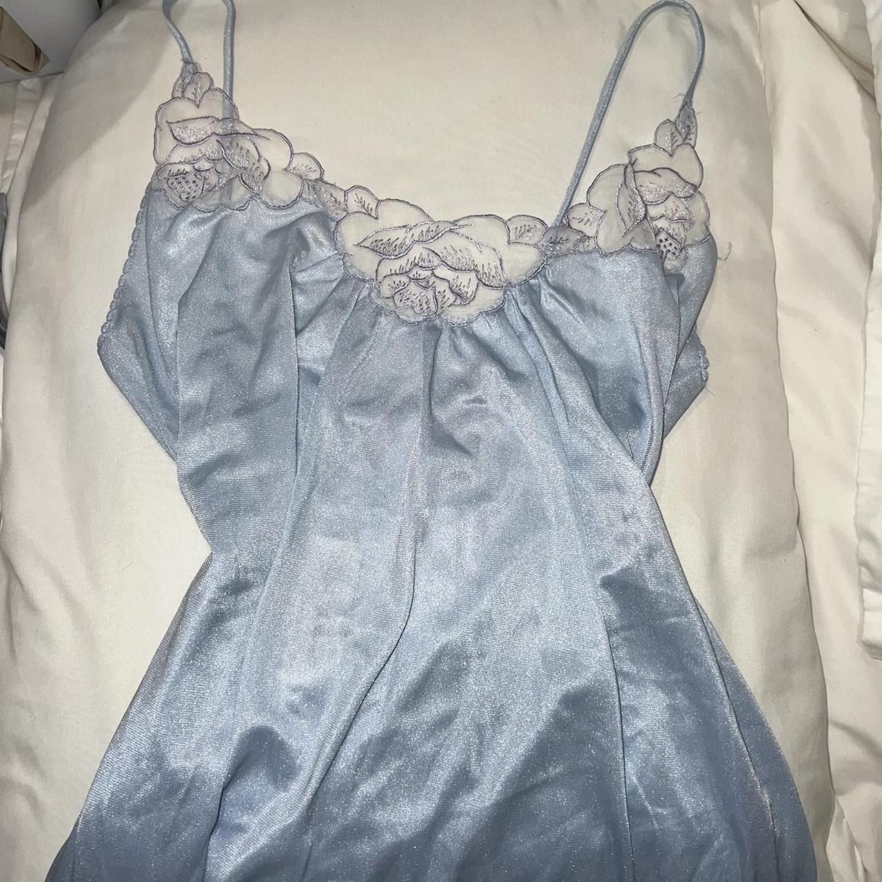 nighttime intimates dress ~ Cinderella blue