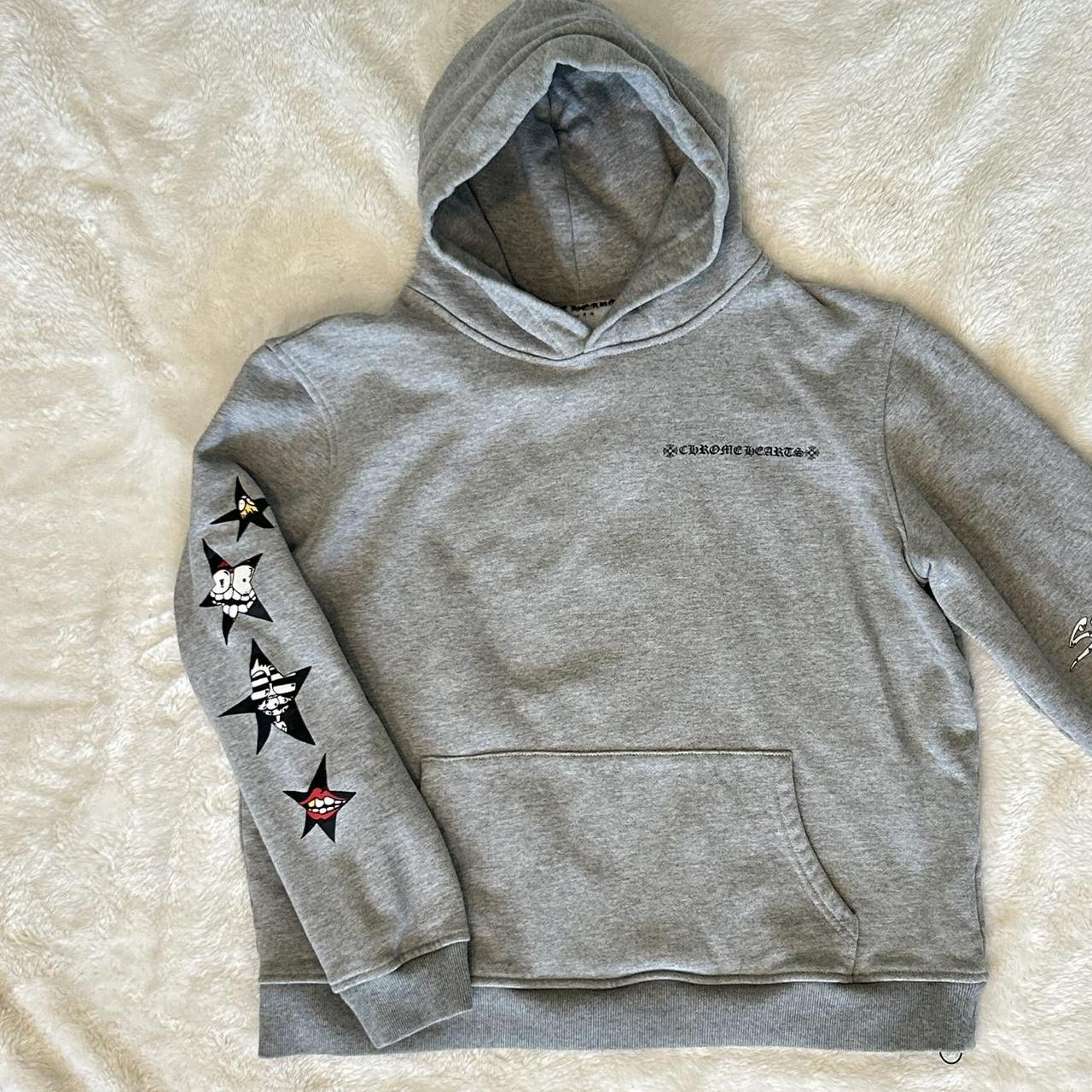 Chrome Hearts Matty Boy Suggest Hoodie Grey Size... | Depop