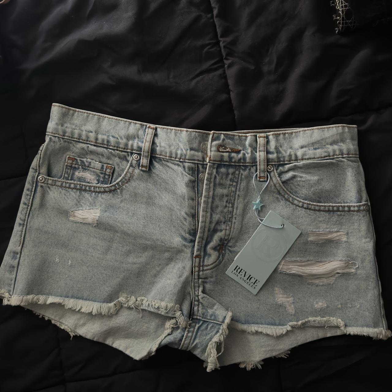 Revice Low rise shorts Editors Cut Size 28 never... | Depop
