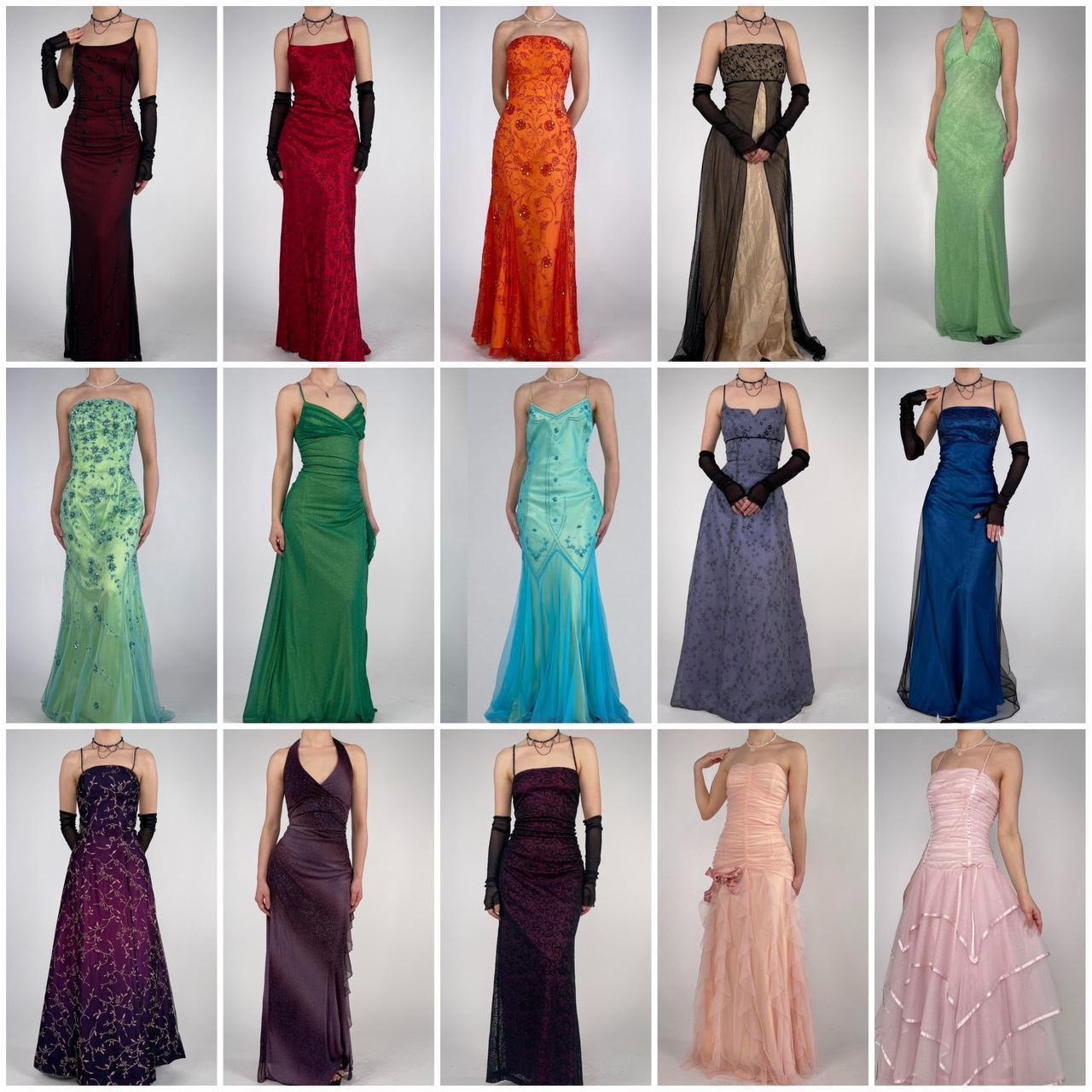 y2k prom dress vintage & formal dress shop 🖤 listing... | Depop