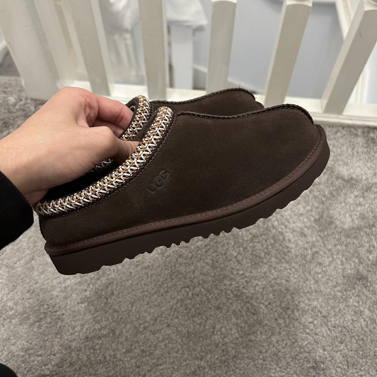 Ugg Tasman dusty cacao brown Grade school / kids... - Depop