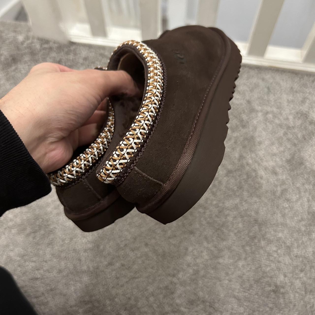 Ugg Tasman dusty cacao brown Grade school / kids... - Depop