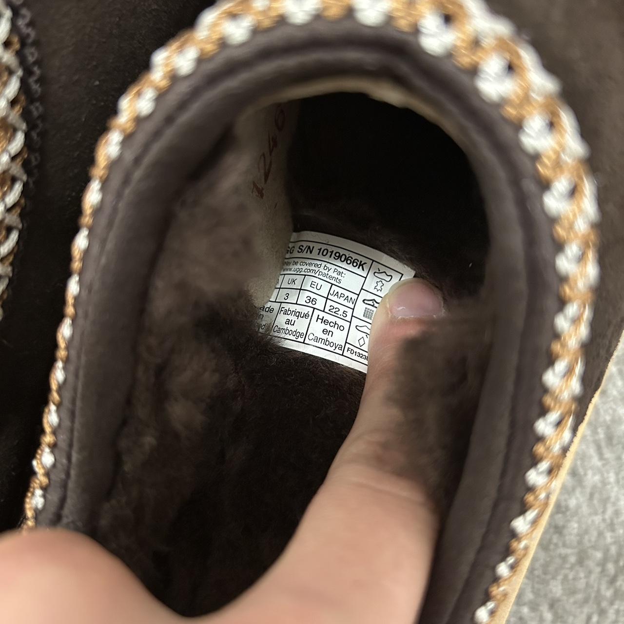 Ugg Tasman dusty cacao brown Grade school / kids... - Depop