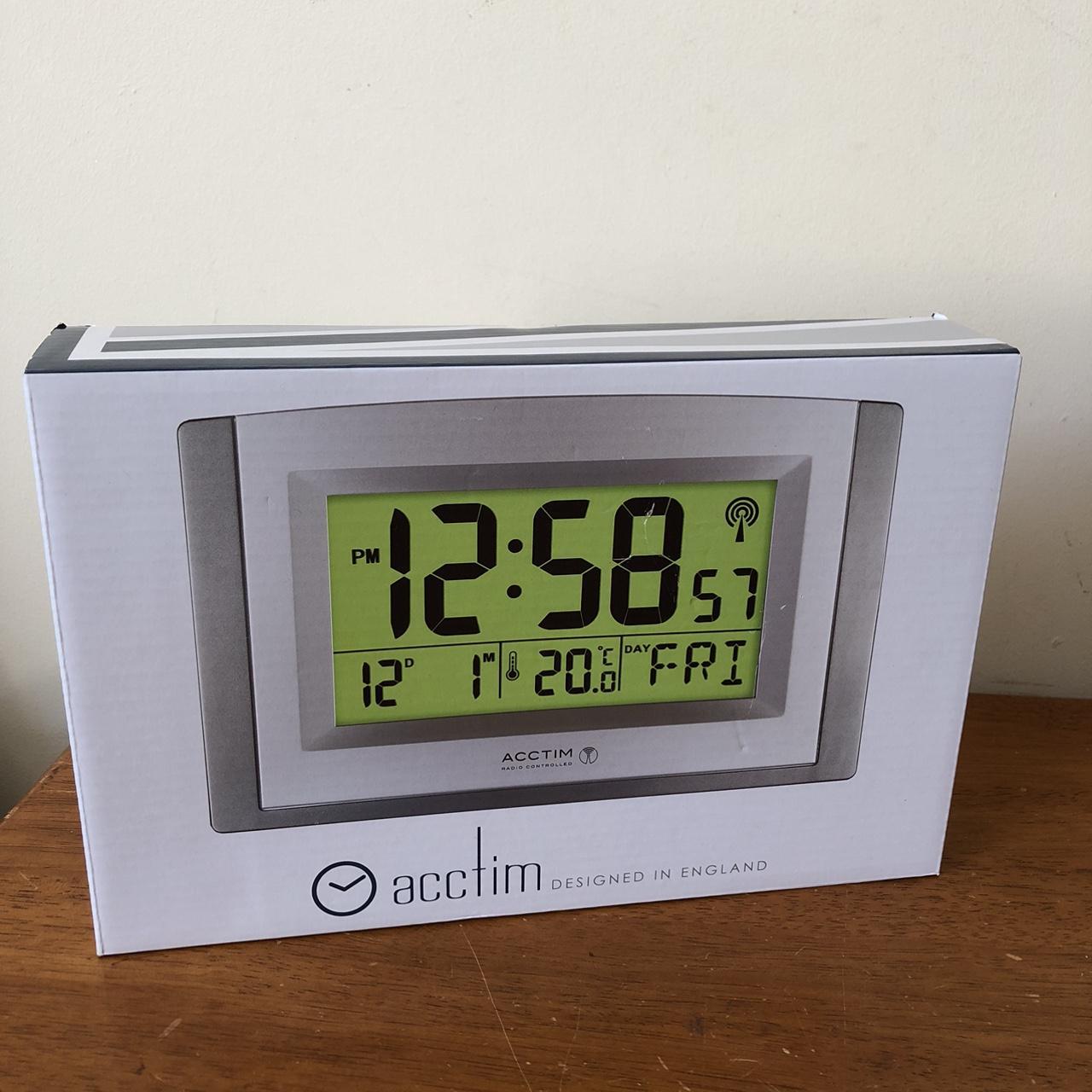 Acctim Stratus Smartlite Digital Wall Desk Clock... - Depop