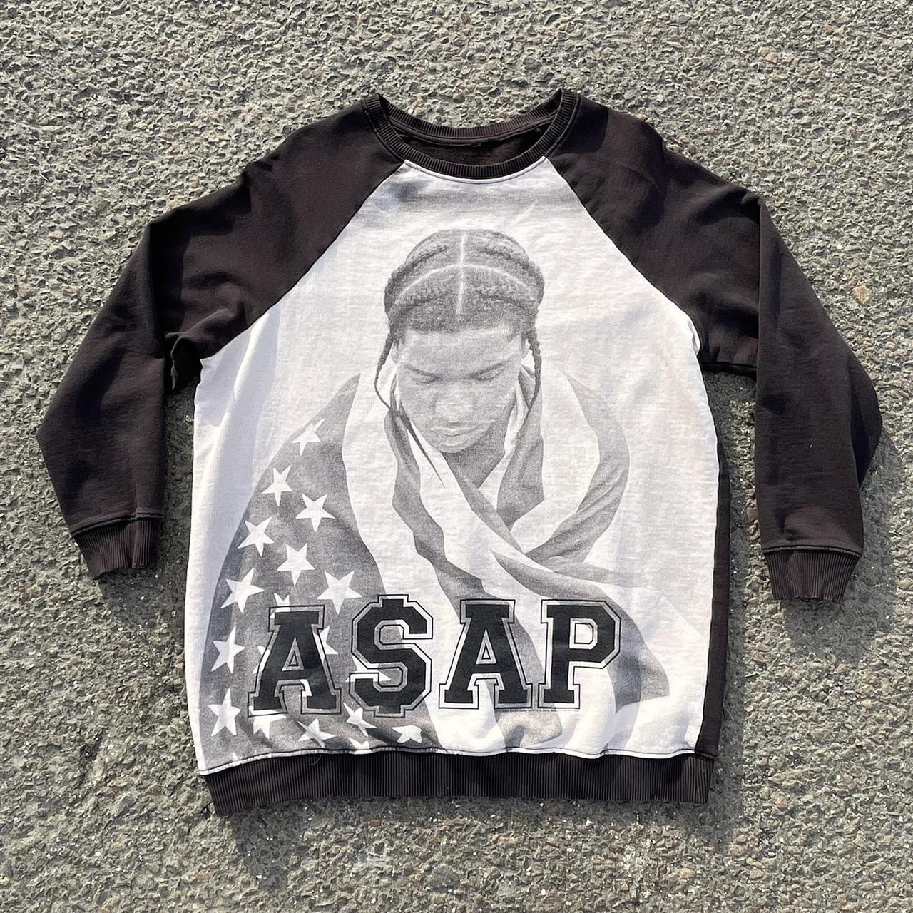 2013 LONG.LIVE.A$AP Album Art A$AP Rocky Sweatshirt,... - Depop