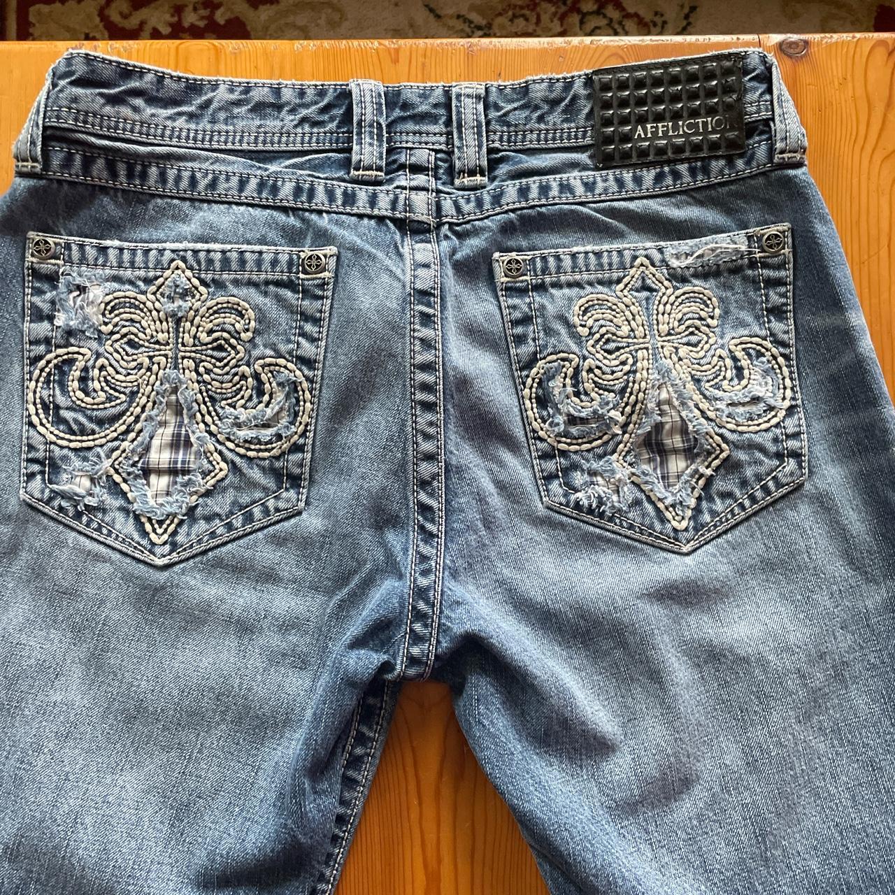 Fire Affliction jeans. Standard waist, relaxed boot.... - Depop