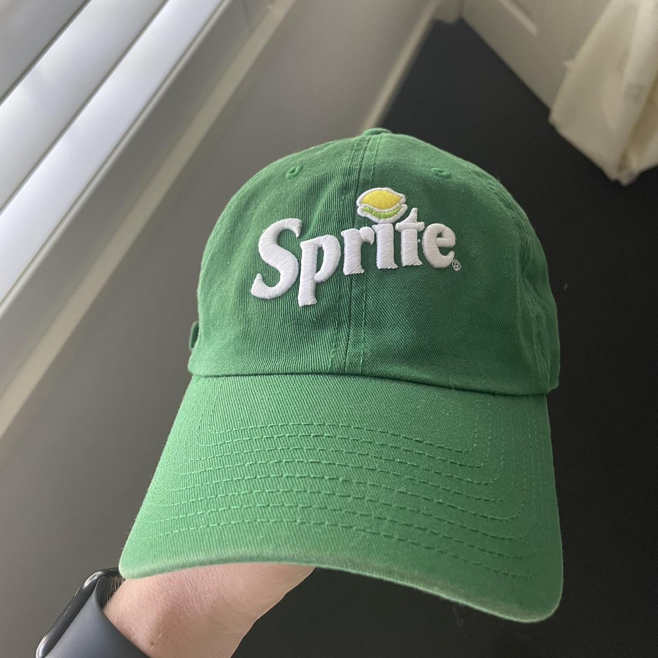 Old school vintage Sprite dad cap Barely worn -... - Depop