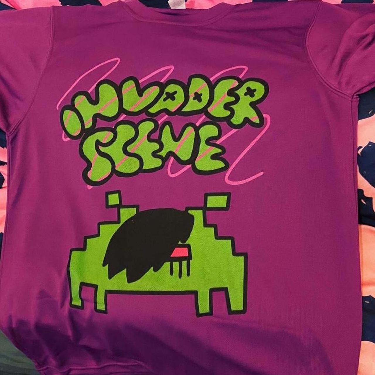 SCENE INVADER TEE £25 but with depop fees brings it... - Depop