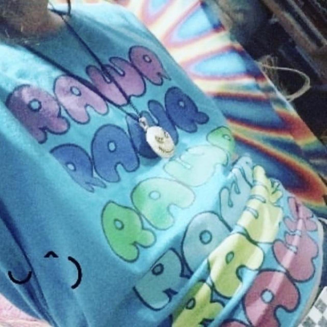 STACKED RAWR TEE BLUE COLOUR VERSION £25 but with... | Depop